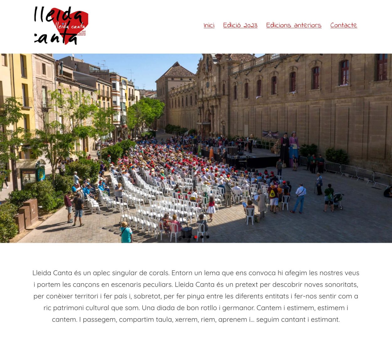 Edició 2024 - Lleida Canta - Coral Maristes Montserrat